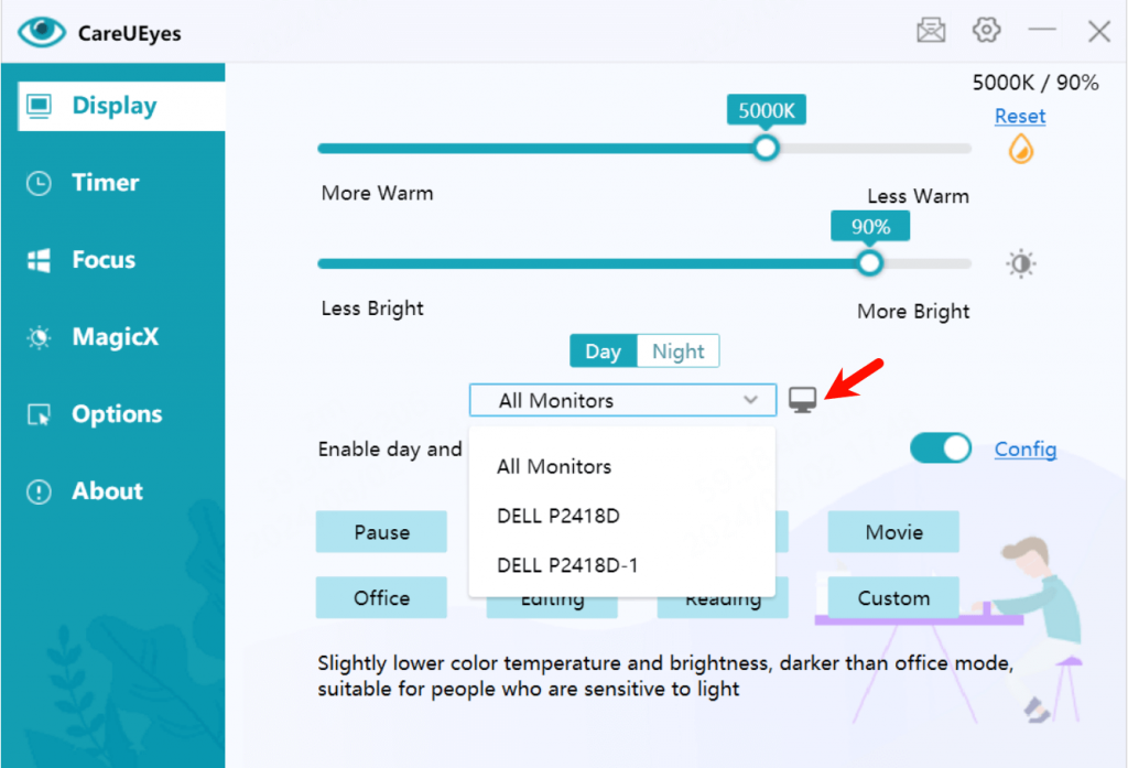 Best Screen Brightener for Windows: Easy Brightness Control - CareUEyes