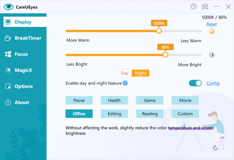 Break Timer - CareUEyes